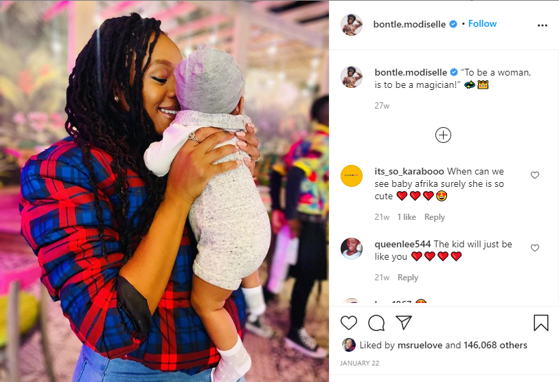 Bontle Modiselle Biography: Age, Children, Twin, Husband, Miscarriages