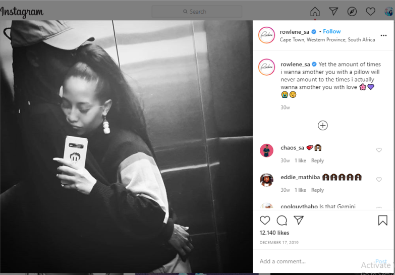 Rowlene Biography: Age,Tall Racks, Boyfriend, Net worth,Songs, Instagram