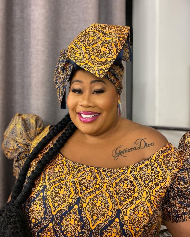 Rich Uncle: The Queen actor Brutus 'Themba Ndaba' gifts his wife Majali ...