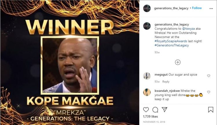Kope Makgae Biography: Age, Career, Children, Girlfriend, Television roles