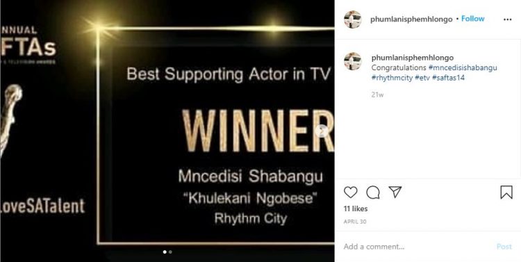 Mncedisi Shabangu Biography: Age, Wife, Career, Awards, Net Worth