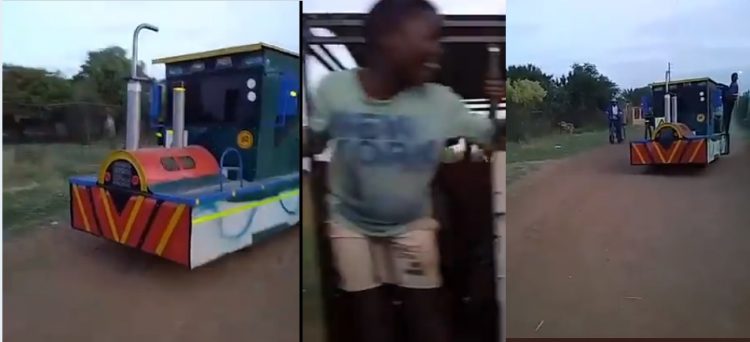 Video: Hammanskraal man builds himself a train the first in Africa