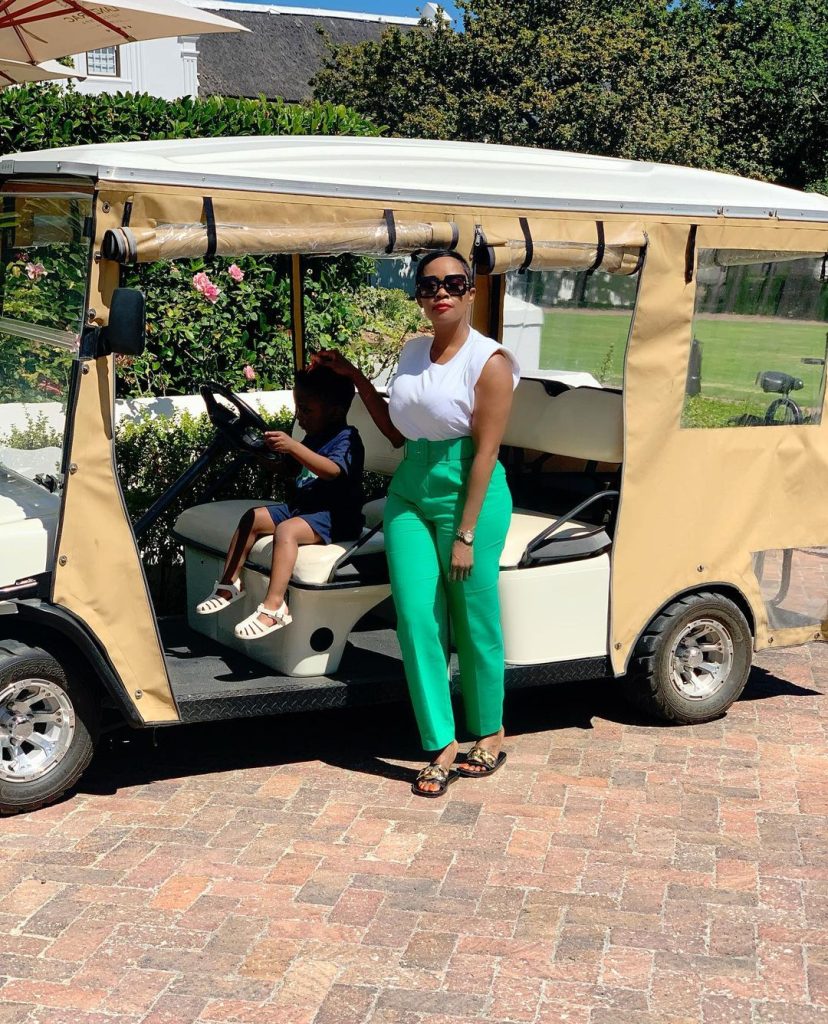 Meet Thembi Seete's baby