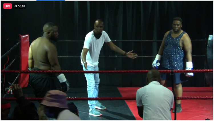 Watch: How the referee protected Slik Talk from Cassper Nyovest during ...