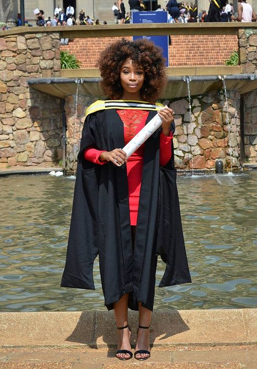 She is a genius: Actress Candice Modiselle academic qualifications and ...