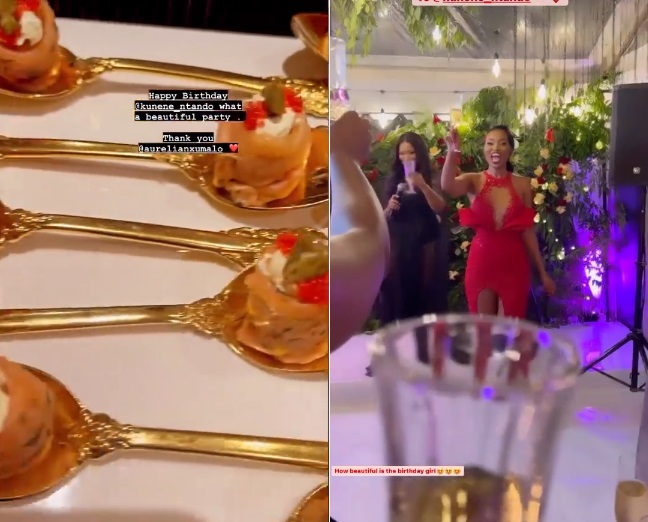 Pictures and Video: Former Miss SA Ntando Kunene celebrates birthday ...