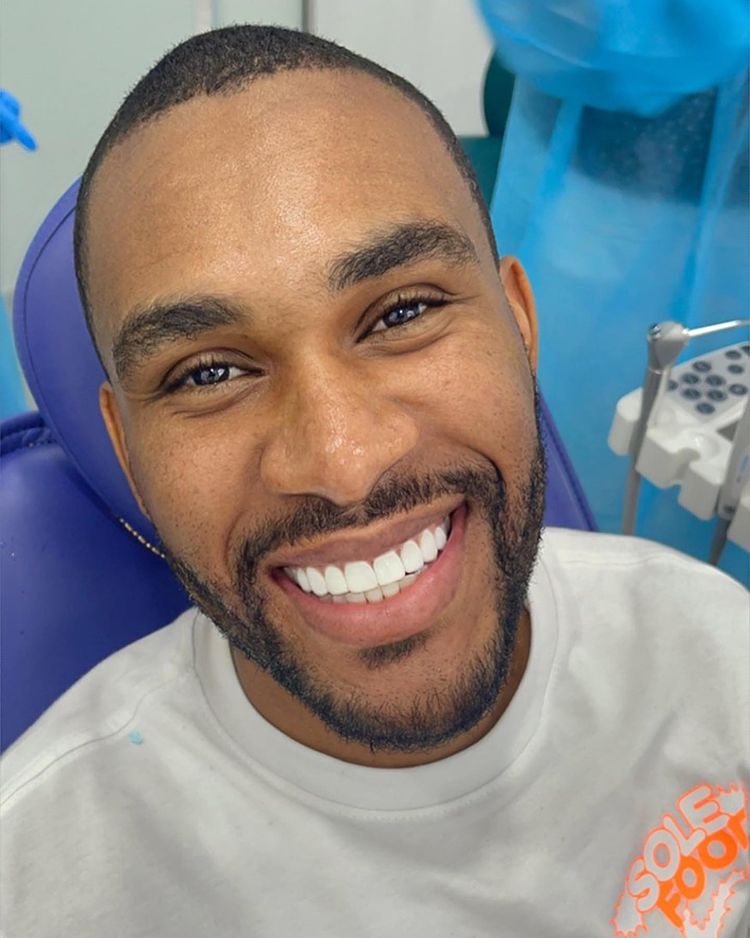 Happy Again!: Kudzai Mushonga celebrate his beak up from Khanyi Mbau ...