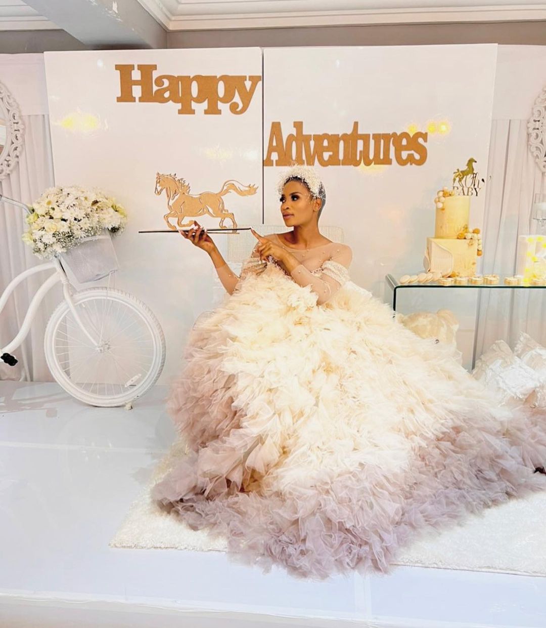 In Pictures: DJ Happygal shows off her baby's pictures two months after ...