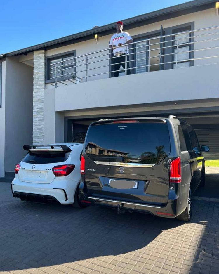 In pictures and videos: Amapiano sensation Busta 929 shows off a new car