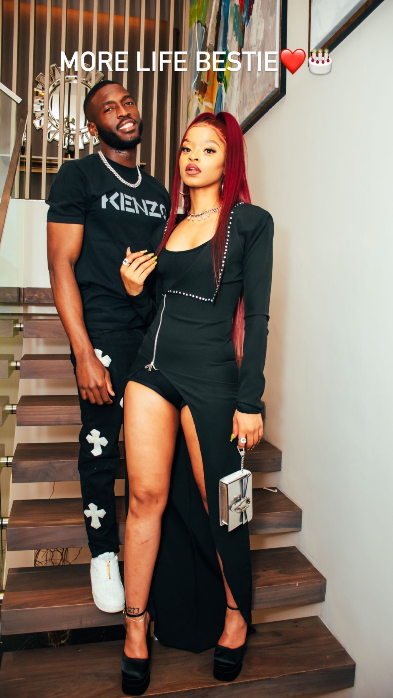 In Pictures: Daliwonga finally shows off his beautiful girlfriend as they celebrate her birthday ...