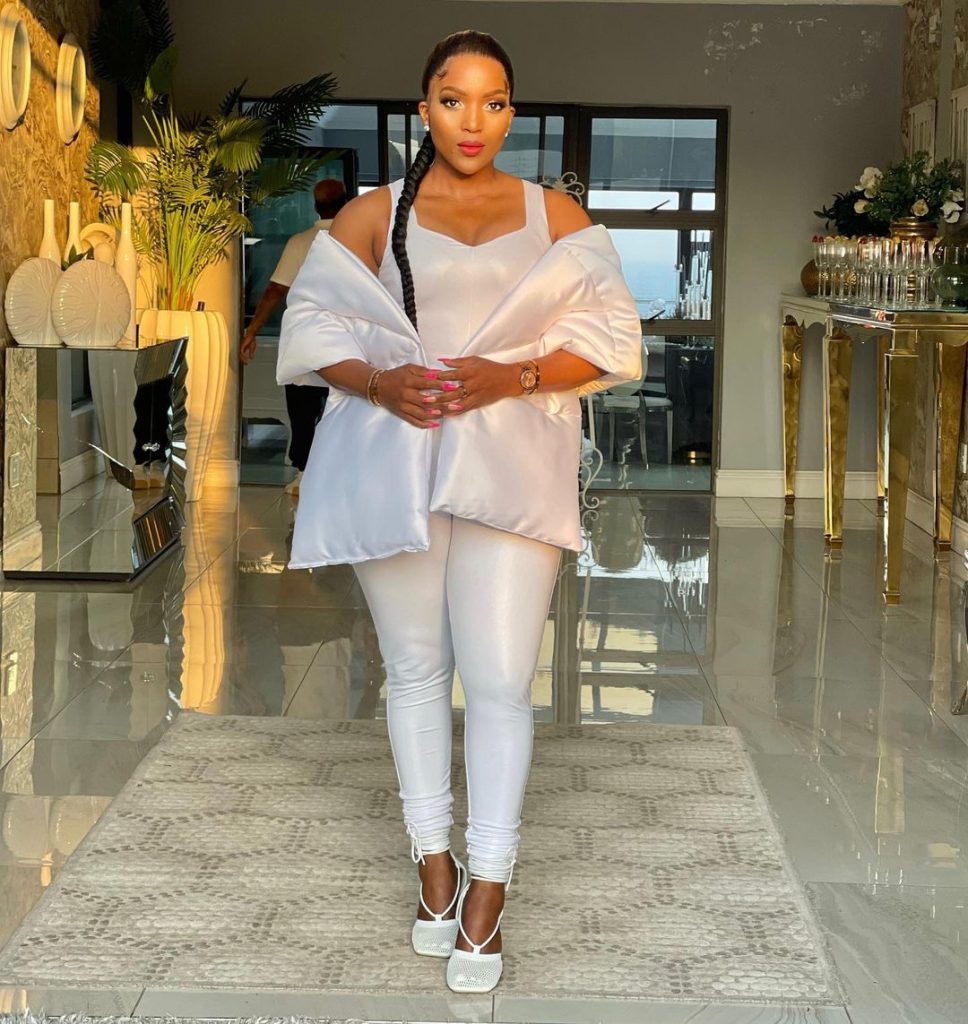 Watch: Nomafu "Brenda Mhlongo" from The River performing a traditional dance for students