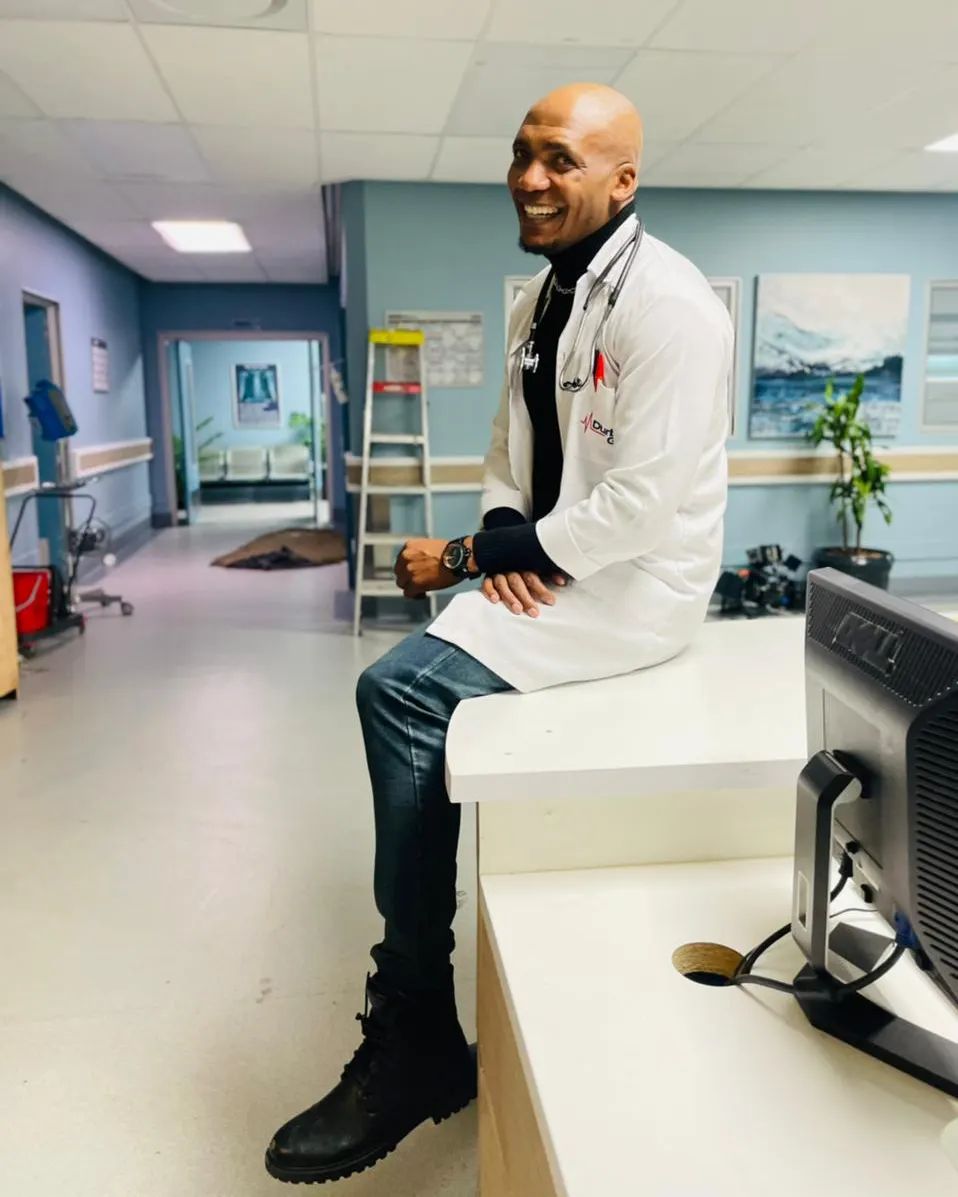 Younger than he looks: Actor Tumelo Matlala 'Dr Khumalo' from Durban ...