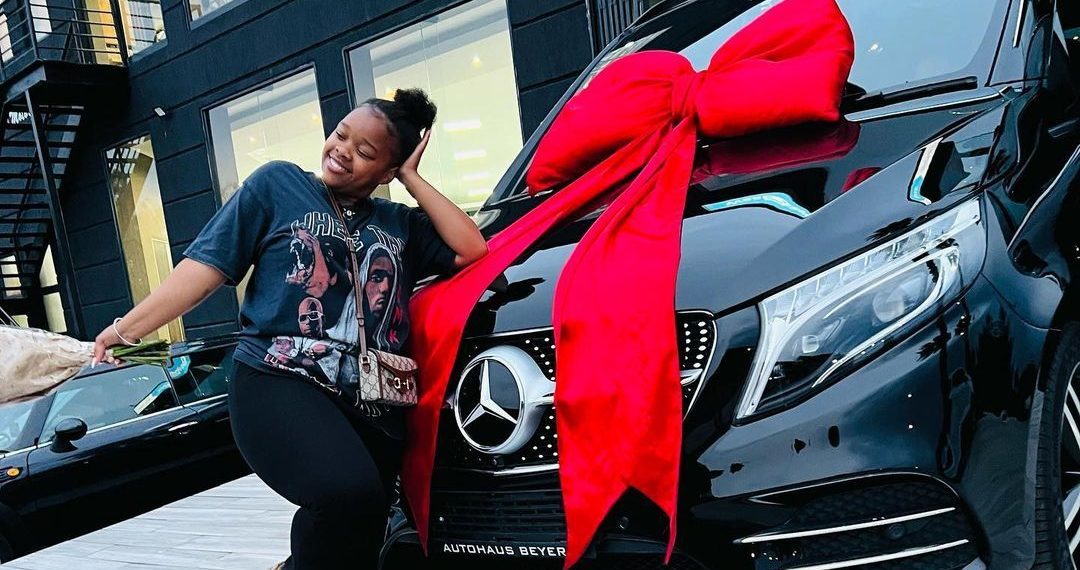 Pictures: Amapiano artist Boohle purchases a Mercedes V-Class