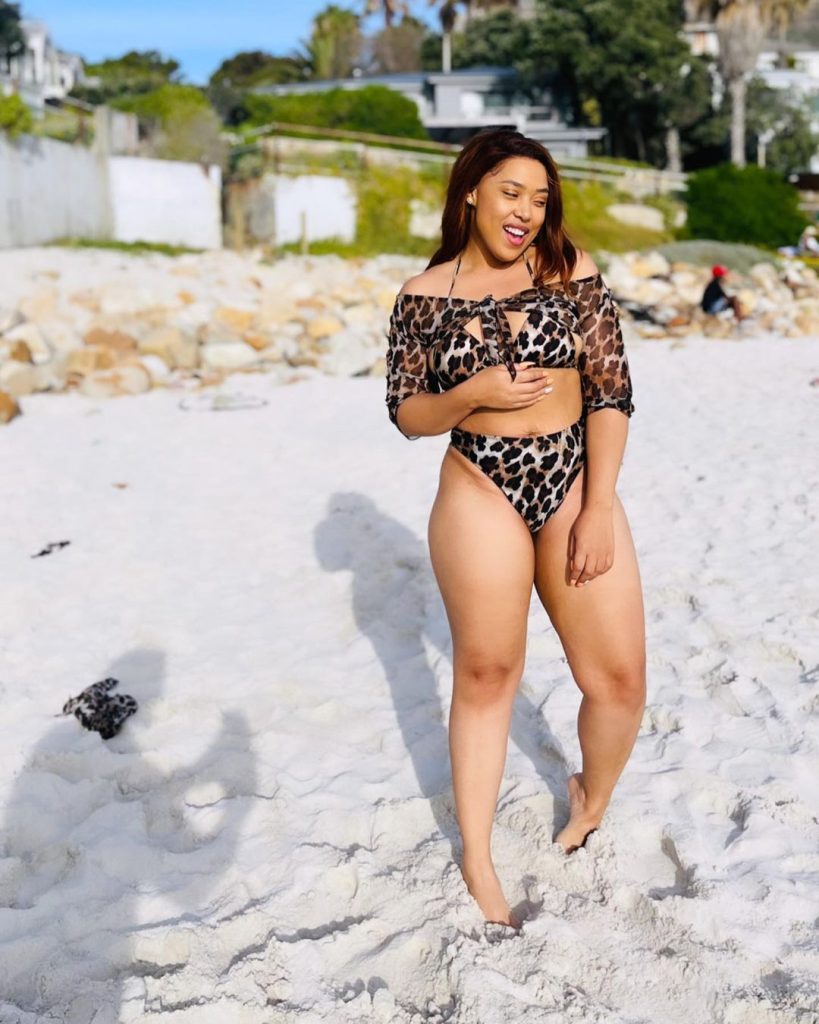 Watch: Muvhango actress Simphiwe Ngema living her best life on vacation