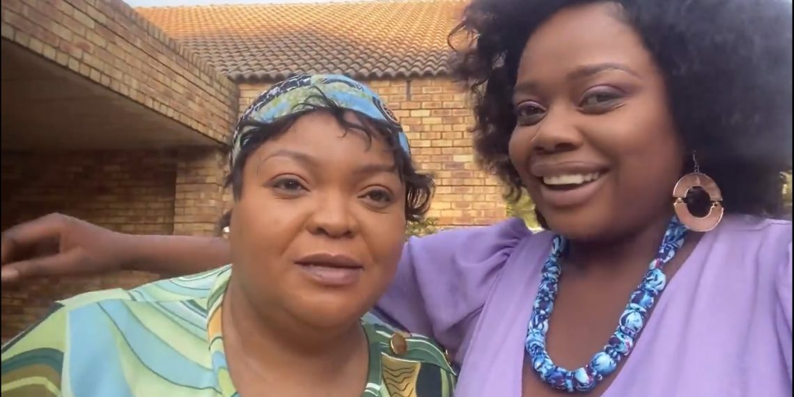 Watch: Mrs Hlongwane from Gomora teaches Gloria from Scandal Spitori in ...