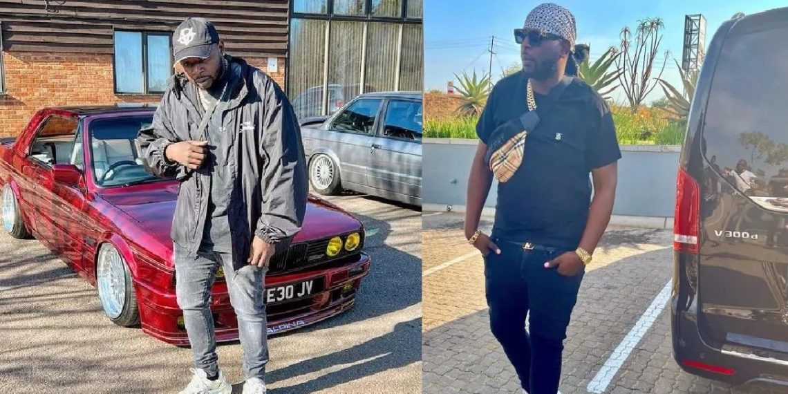 DJ Maphorisa's sleek R5 million car fleet