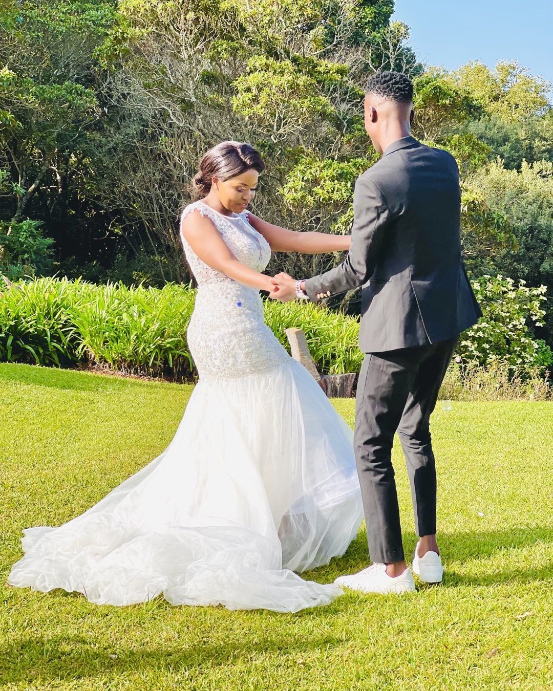 King Monada celebrates her second wife's birthday in style