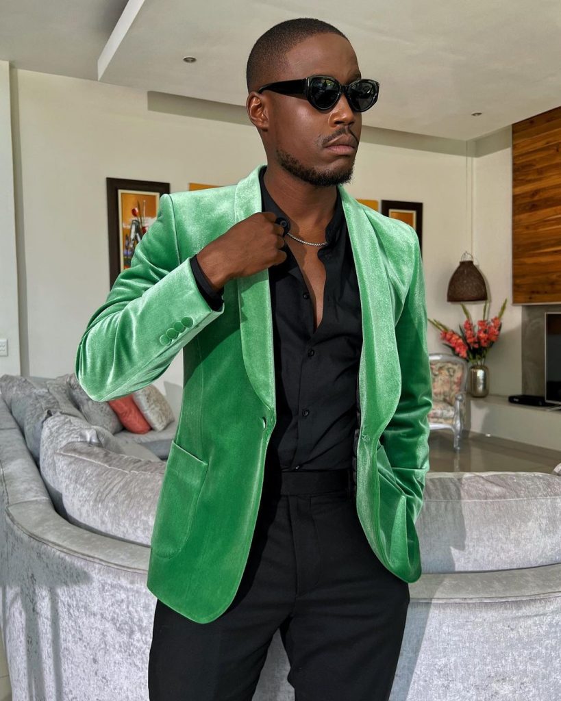 House of Zwide actor Nkosi "Wanda Zuma" shows how he prepares Baby Busi ...