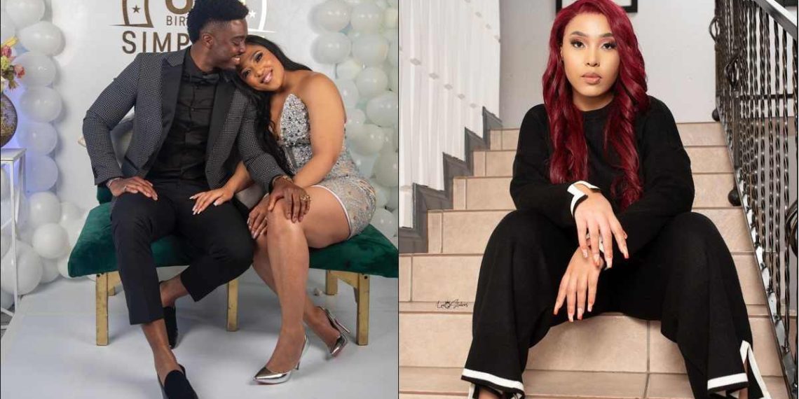 Simphiwe Ngema goes back to Zimbabwean lover boy Tino Chinyani as the two are rumoured to be ...