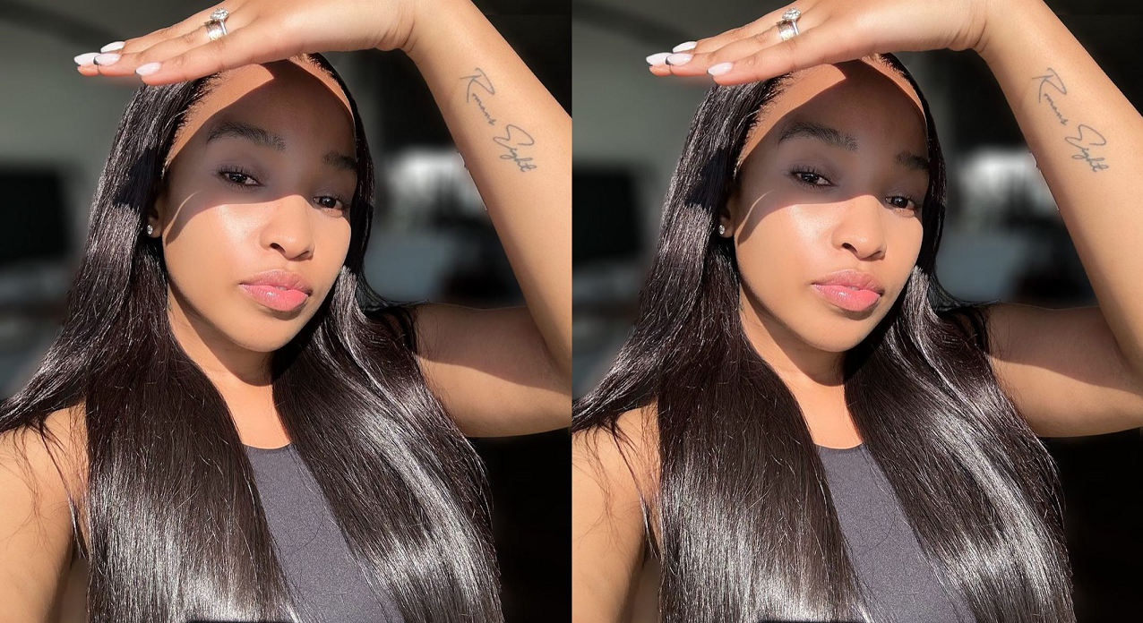 Cindy Mahlangu officially off the market, shows off her engagement ring