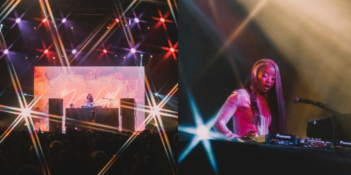 Pictures: History Made by Uncle Waffles at Coachella